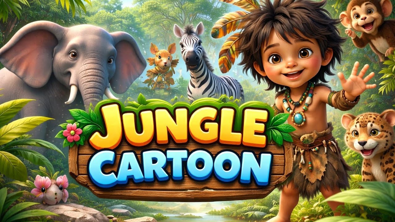 3D Cartoon Animation for Kids | Jungle Animals Moral Story - YouTube