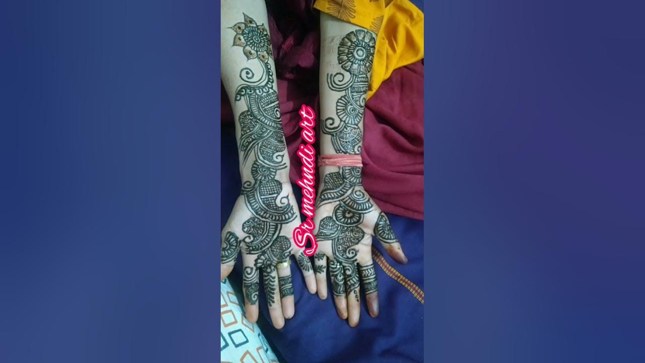 Bridal Mendi Aribic Mehndi Design Youtube