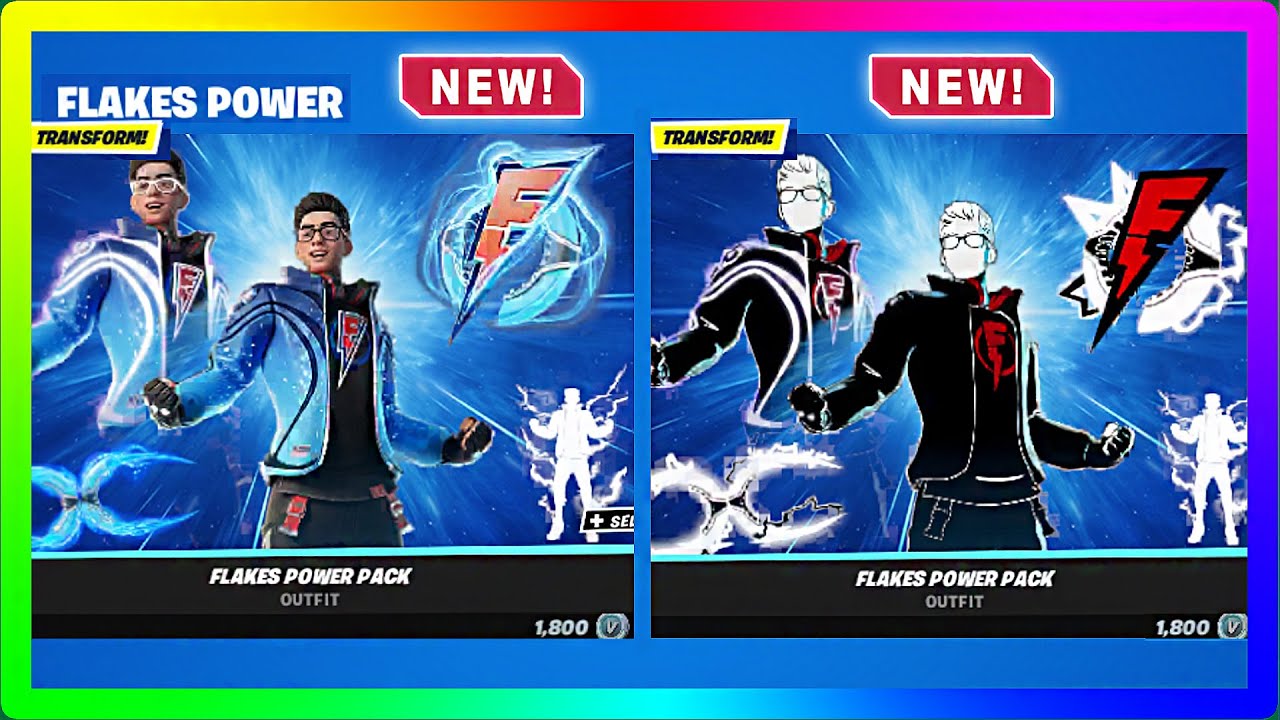 *NEW* Flakes Power Bundle Pack!💘 (Fortnite Shop) February 25, 2023 ...