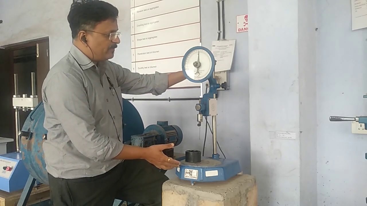 Penetration Test on Bitumen - YouTube