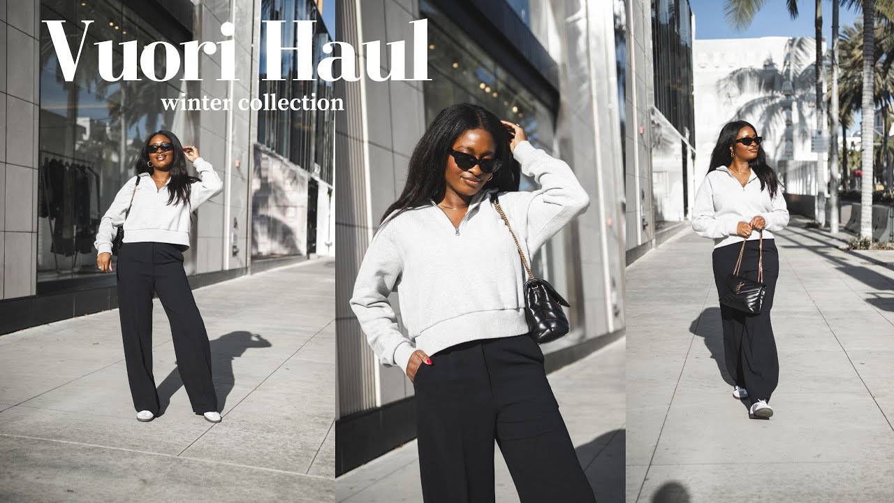 Vuori Try On Haul | YvetteCorinne - YouTube