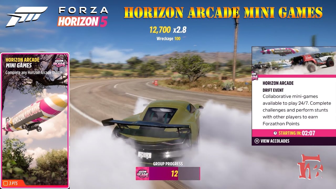 Horizon Arcade Mini Games Complete on Spring Festival Playlist | Drift ...