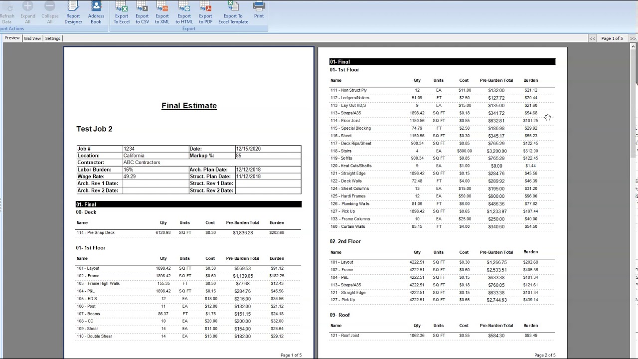 Deluxe Framing Plugin for Planswift - YouTube