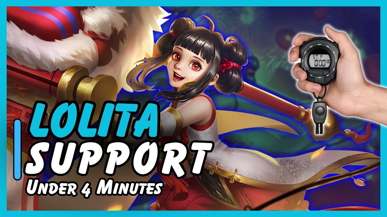 4-Minute Lolita Support Guide (MLBB S33) - YouTube