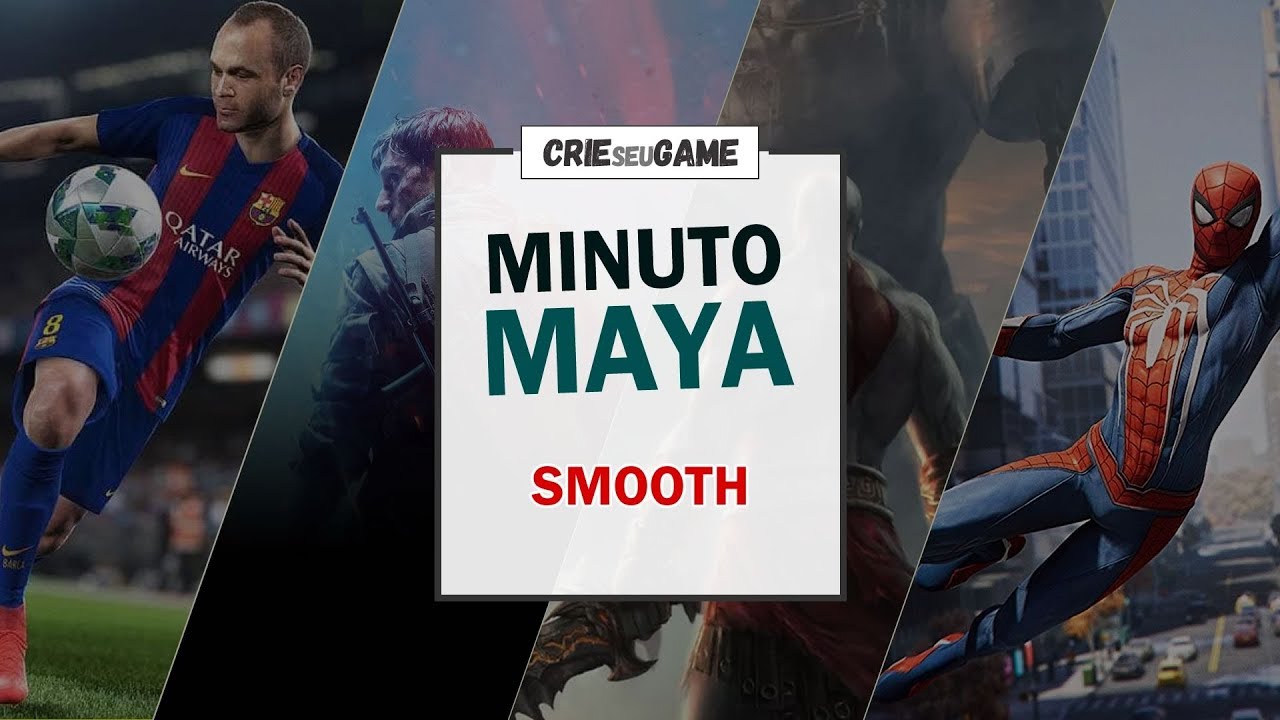 Minuto Maya - Smooth Tool Tutorial - Crie seu Game - YouTube