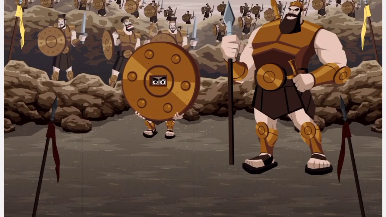 Nobody wants to face their giants. Goliath is scary 😬😅 - YouTube