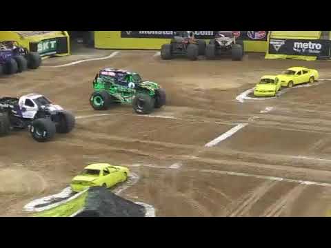 Monster jam 2019 at nrg stadium - YouTube