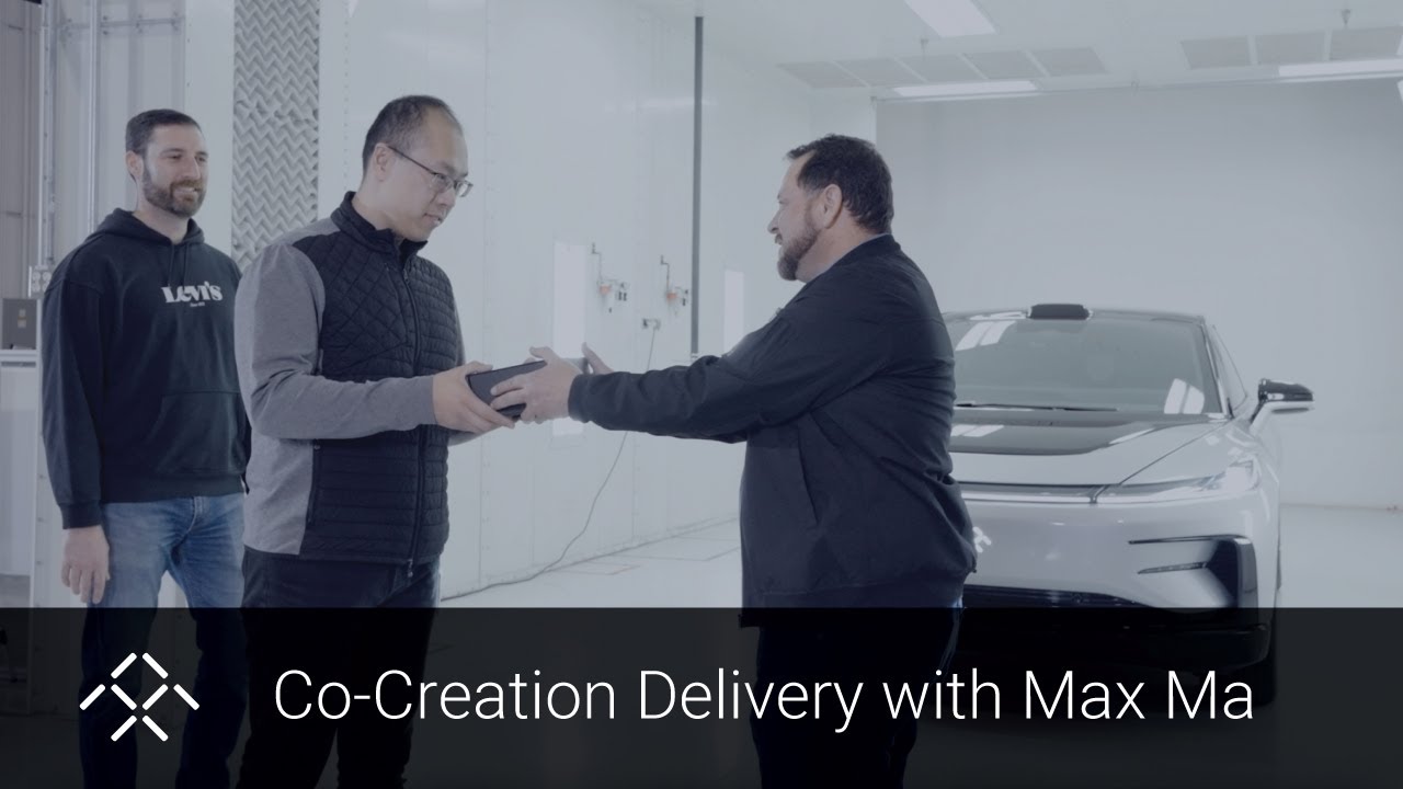 Co-Creation Delivery with Max Ma | Faraday Future | FF 91 | FFIE - YouTube