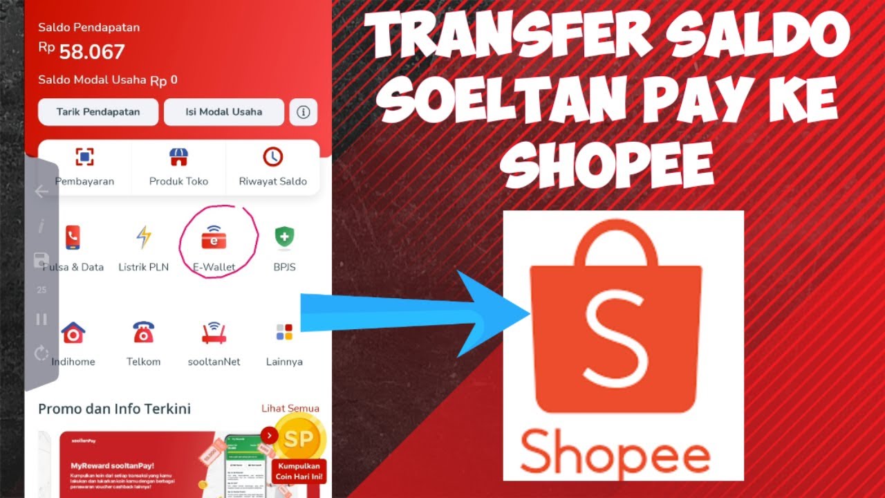 CARA WITHDRAW / TARIK SALDO SOOLTANPAY KE SHOPEEPAY - YouTube