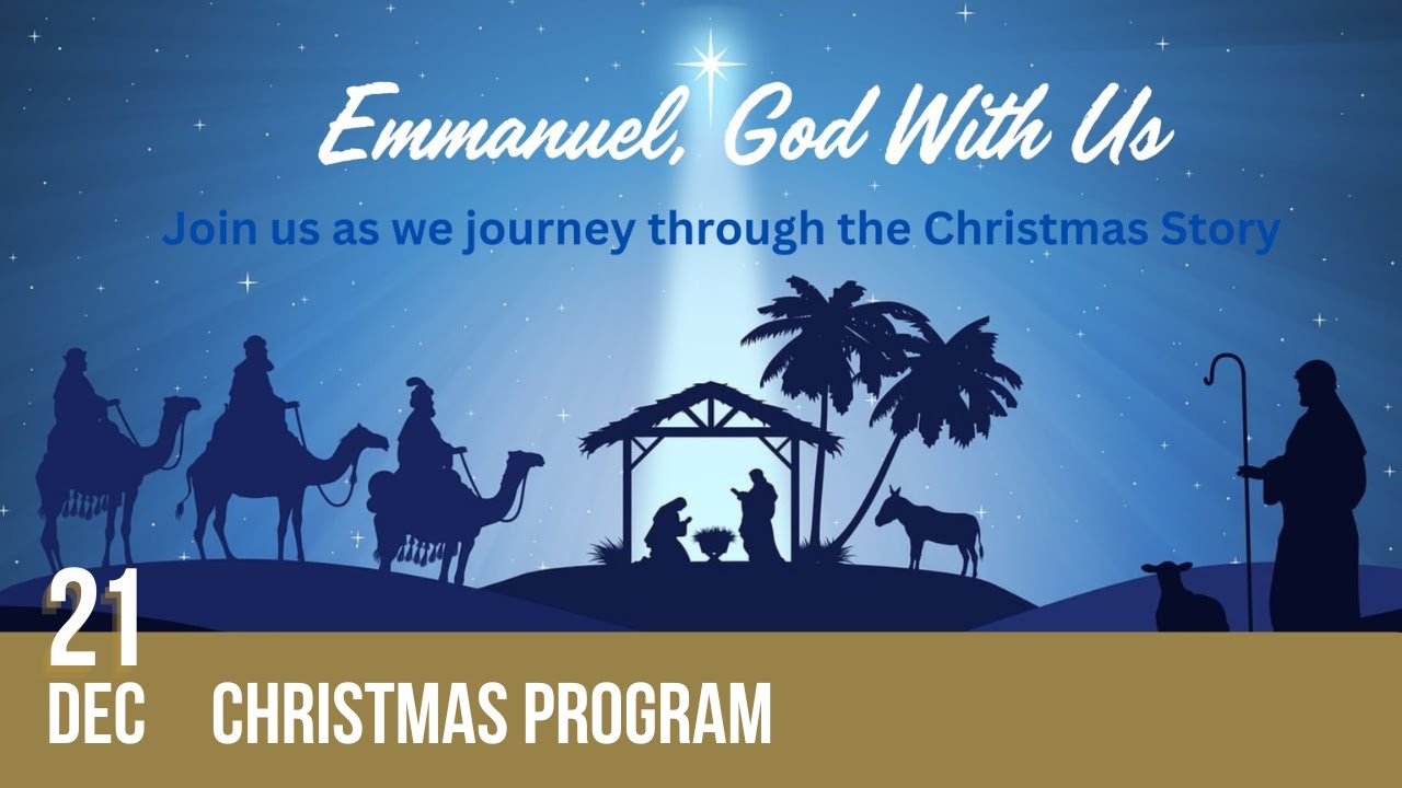 Christmas Program | December 21 - YouTube