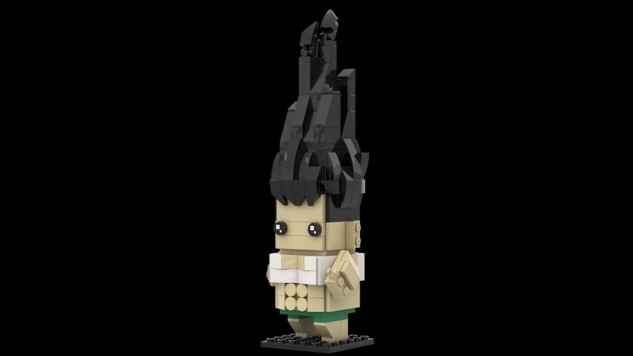 Hunter X Hunter Gon Freecss Lego MOC Instruction - YouTube