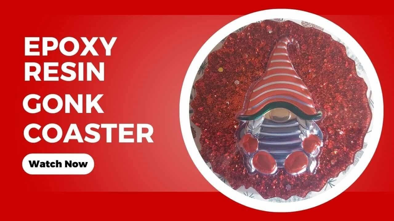 Using Resin to make 3D Christmas Gonk Coasters - YouTube