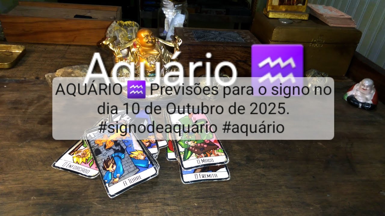 AQUÁRIO ♒️ Previsões para o signo no dia 10 de Outubro de 2025. # ...