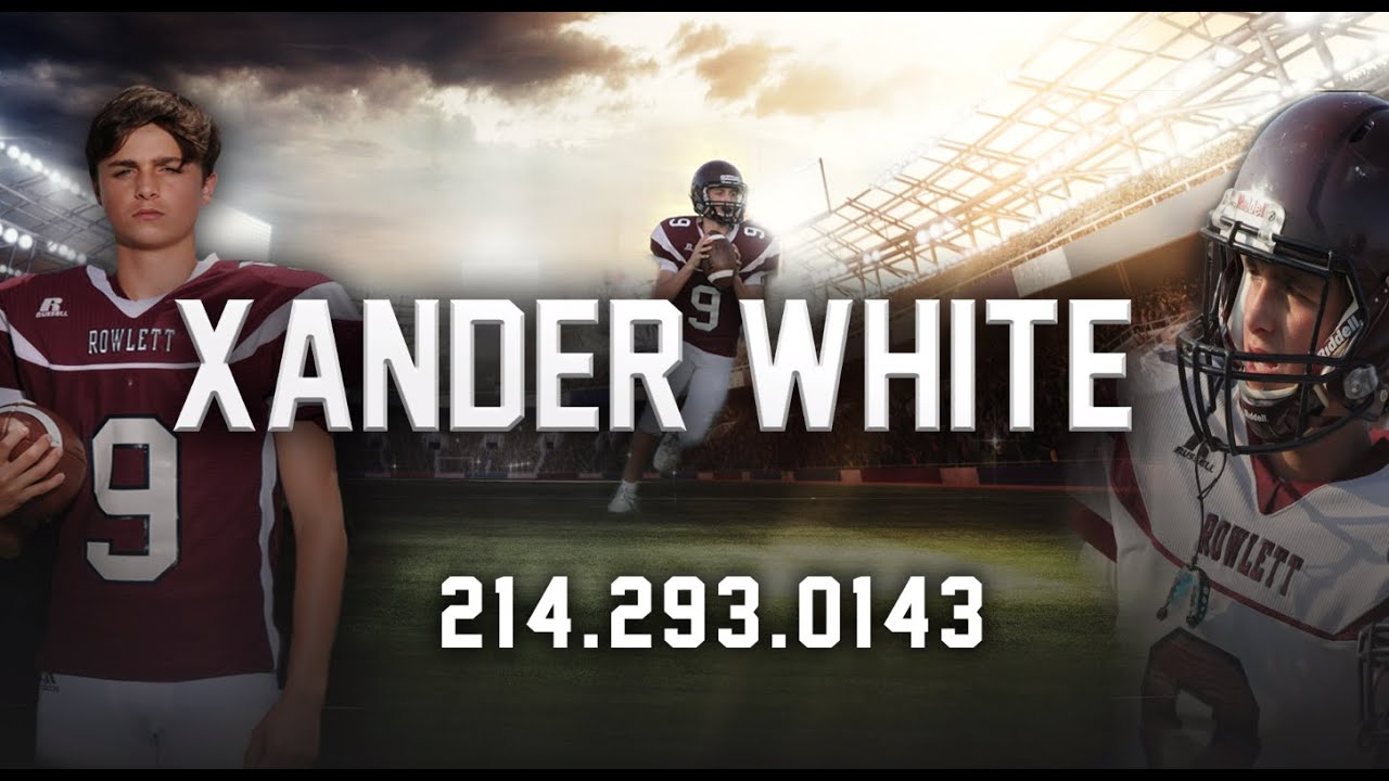Xander White QB Reel 2019 Hip Hop beat - YouTube