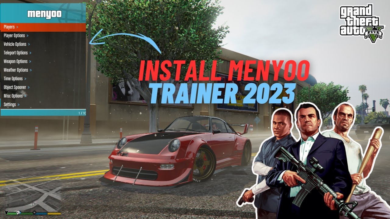 How to Install MENYOO TRAINER in GTA V in 2023 (Latest Version) || Drag ...