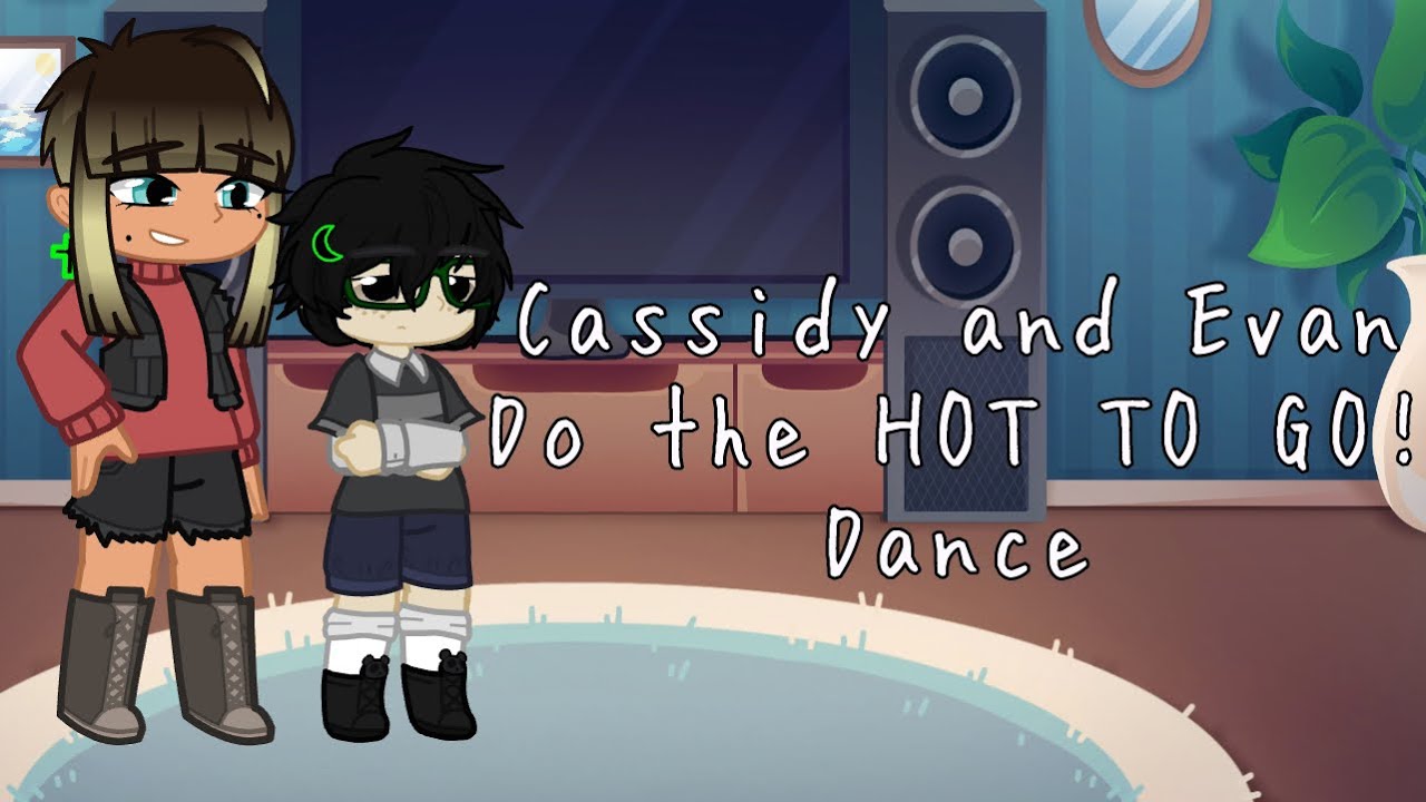 Cassidy and Evan do the HOT TO GO! dance//FNAF// - YouTube