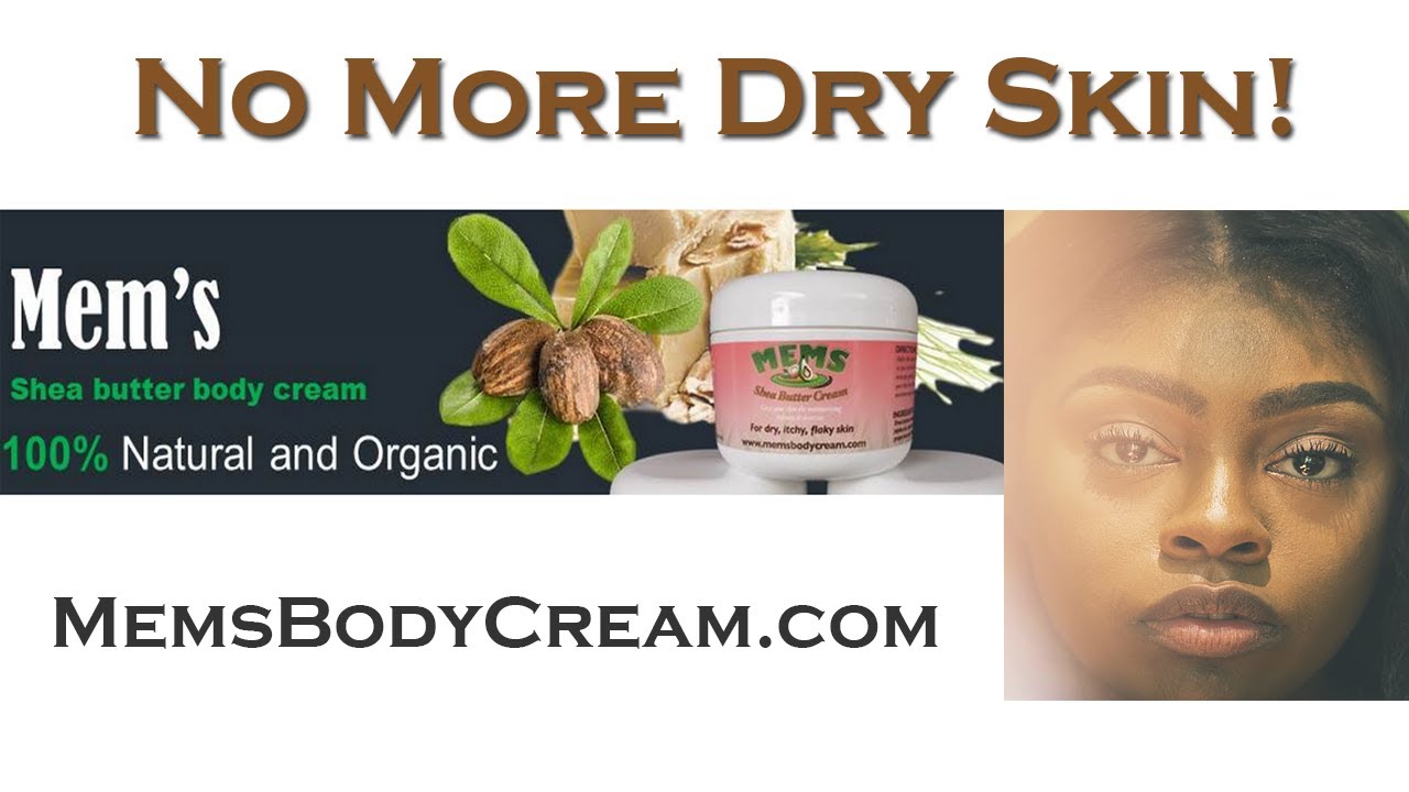 MEMS Body Cream with Shea Butter - Relieve Chronic Dry, Itchy Skin ...