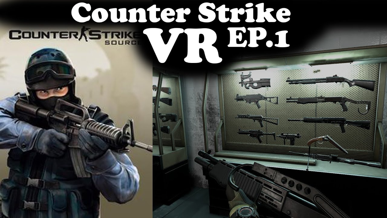เกม Counter Strike VRชัดๆ เกมเคาเตอร์เสมือนจริง EP.1 | เกม PAVLOV VR ...