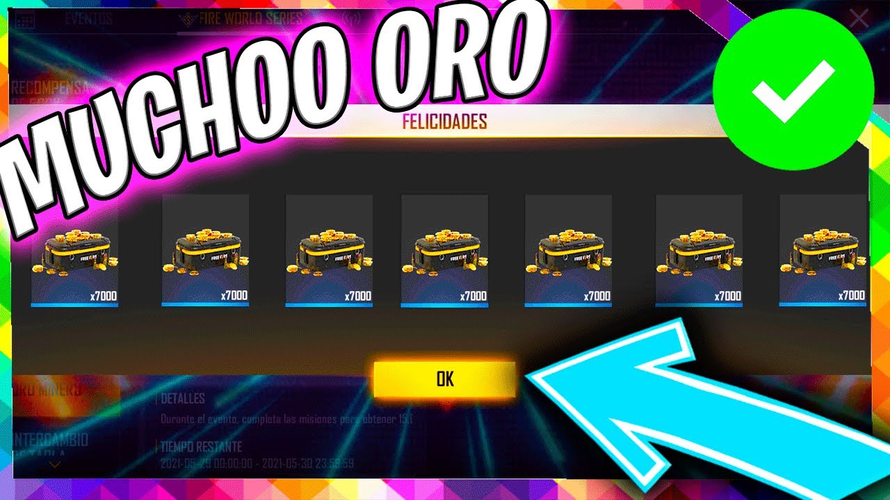 como conseguir mucho ORO en free fire rapido 2023 Nueva actualizacion ...