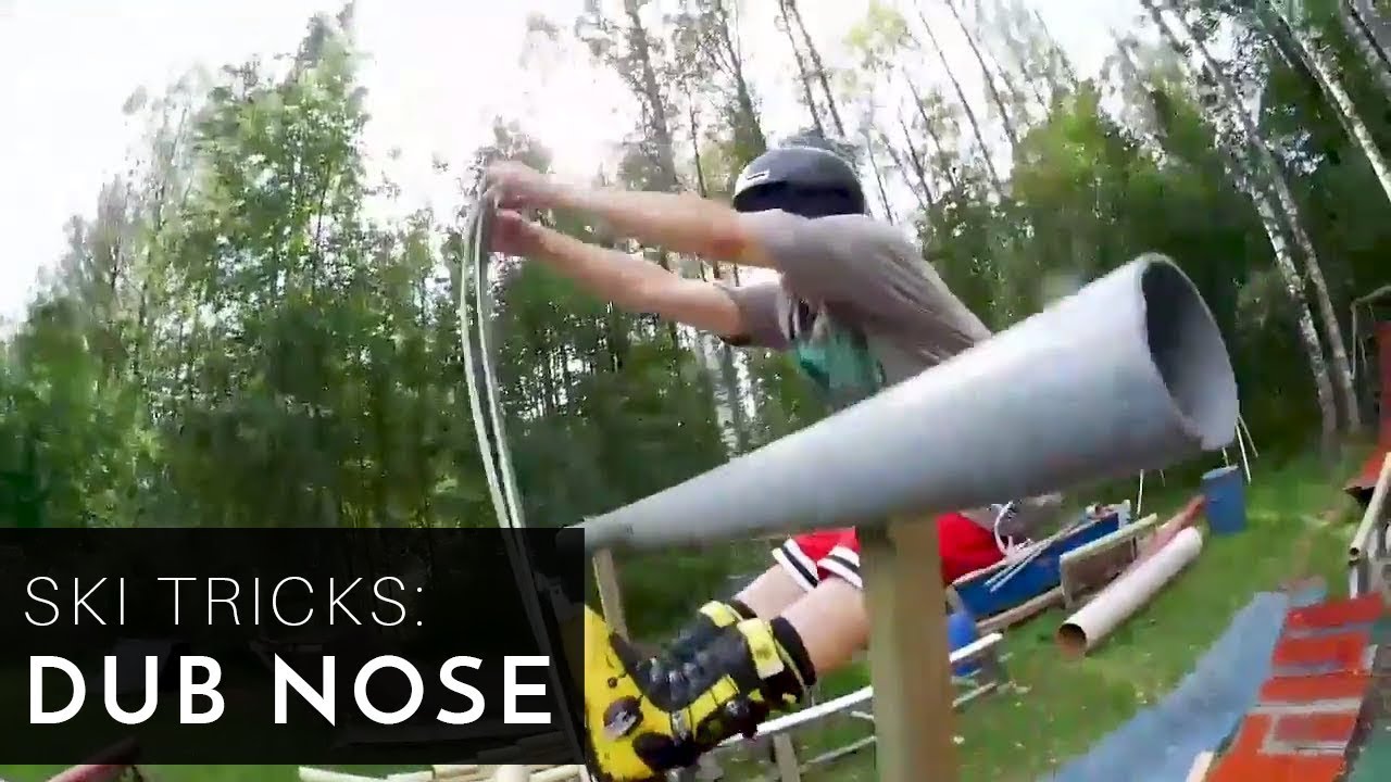 Ski Tricks || Double Nose Grab - YouTube