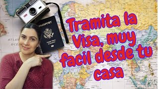 HACER EL TRAMITE DE LA VISA DESDE TU CASA muy Sencillo... | Doovi
