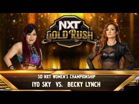 WWE 2K24 | Becky Lynch vs. Iyo Sky ft. Roxanne Perez | SD NXT Women's Championship Match | #061 ...