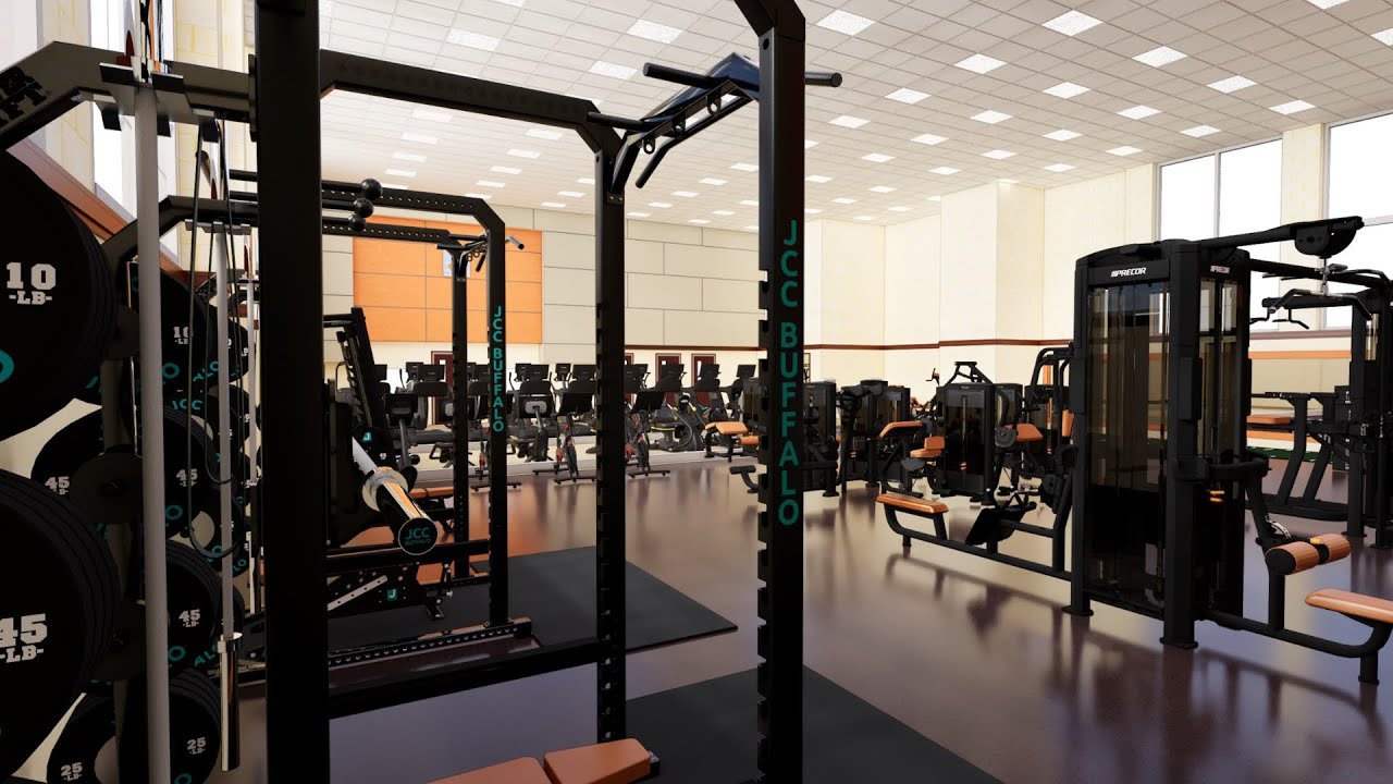 JCC Buffalo Fitness Center Renovation - YouTube