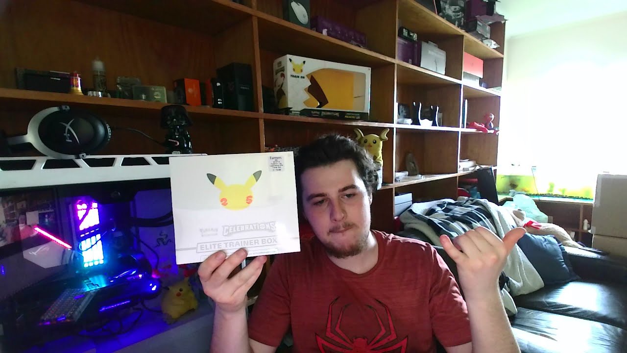 Theres a zard in this box - Pokemon Celebrations Elite Trainer Box ...