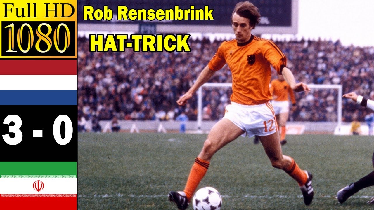 Netherlands 3-0 Iran world cup 1978 | HAT-TRICK With Rob Rensenbrink ...