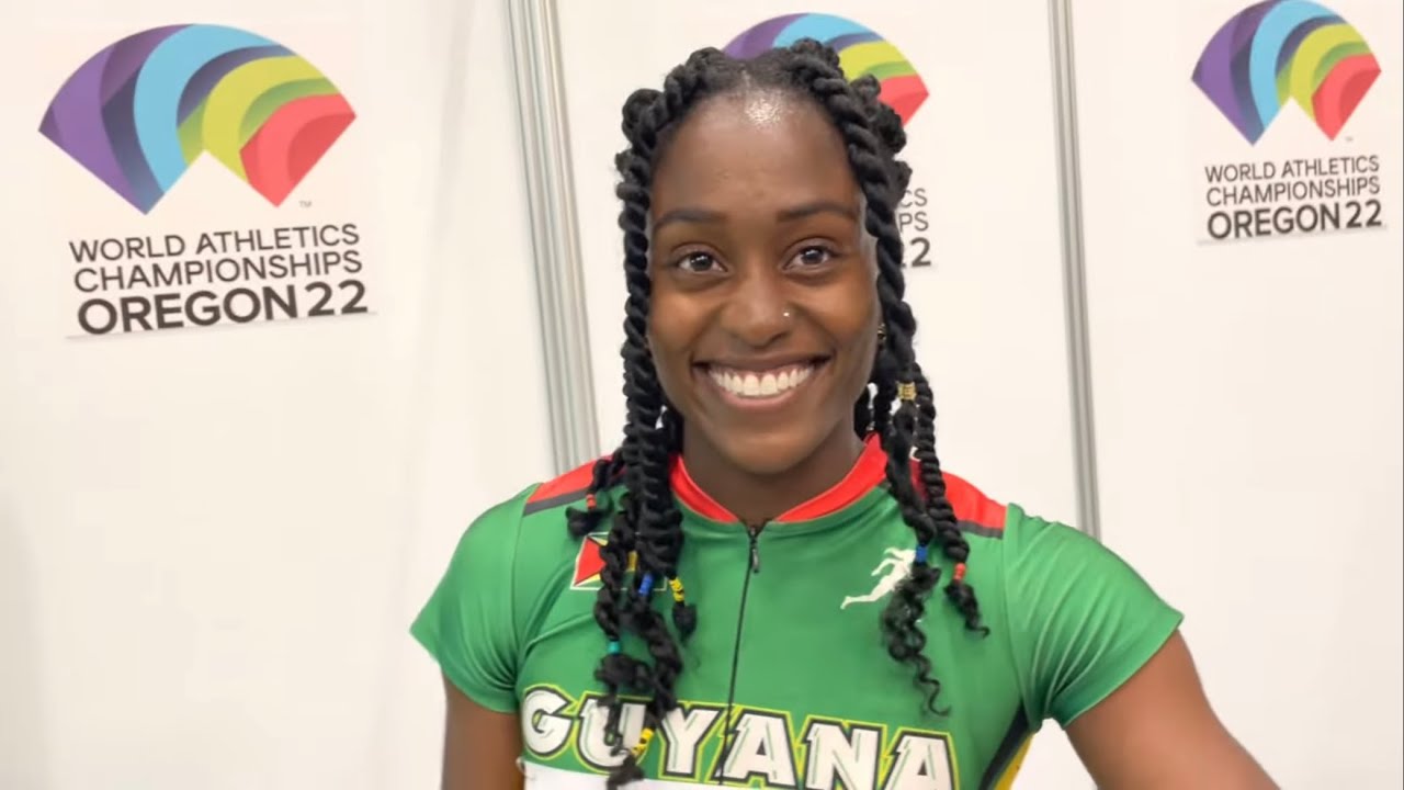 Jasmine Abrams on representing Guyana at the World Championships after ...