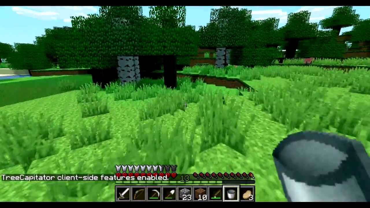 MineCraft TaskMaster #3 (Теплица) - YouTube