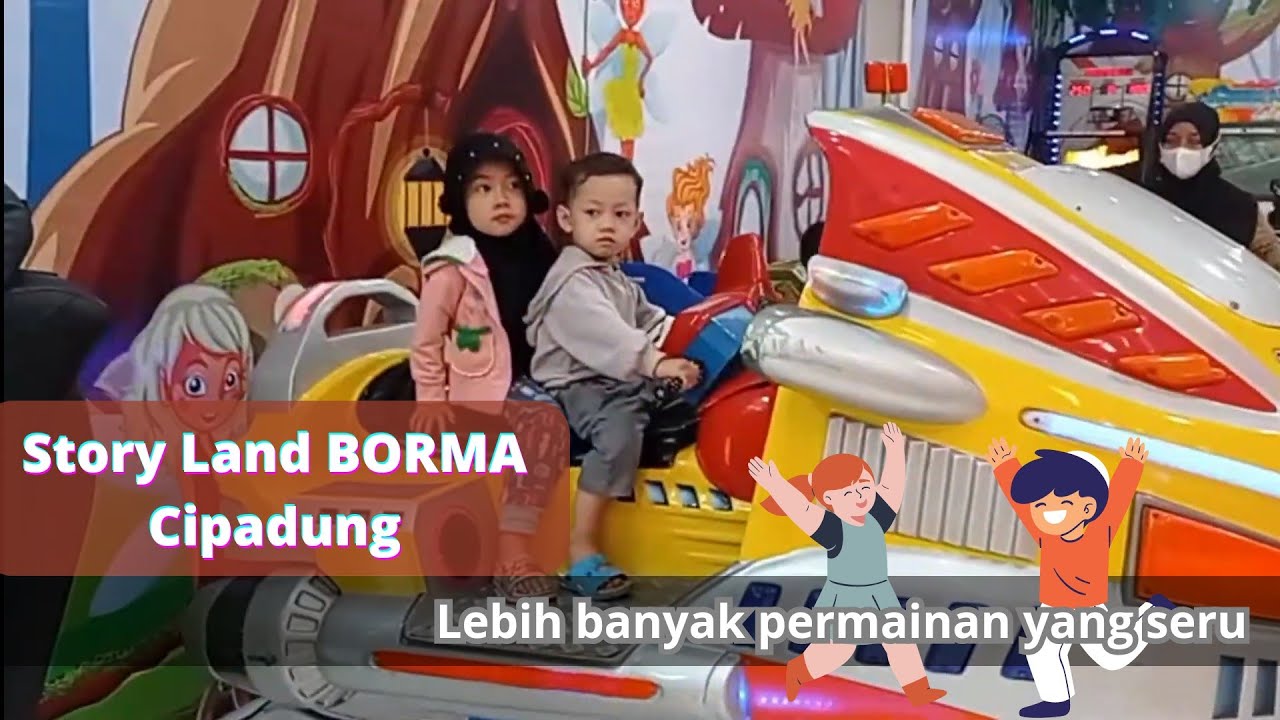 TERKINI!!! BERMAIN DI STORY LAND BORMA CIPADUNG CIBIRU. BANYAK GAMESNYA ...