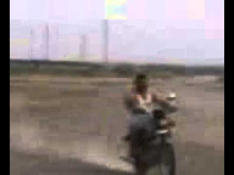 Arab bike crash - YouTube