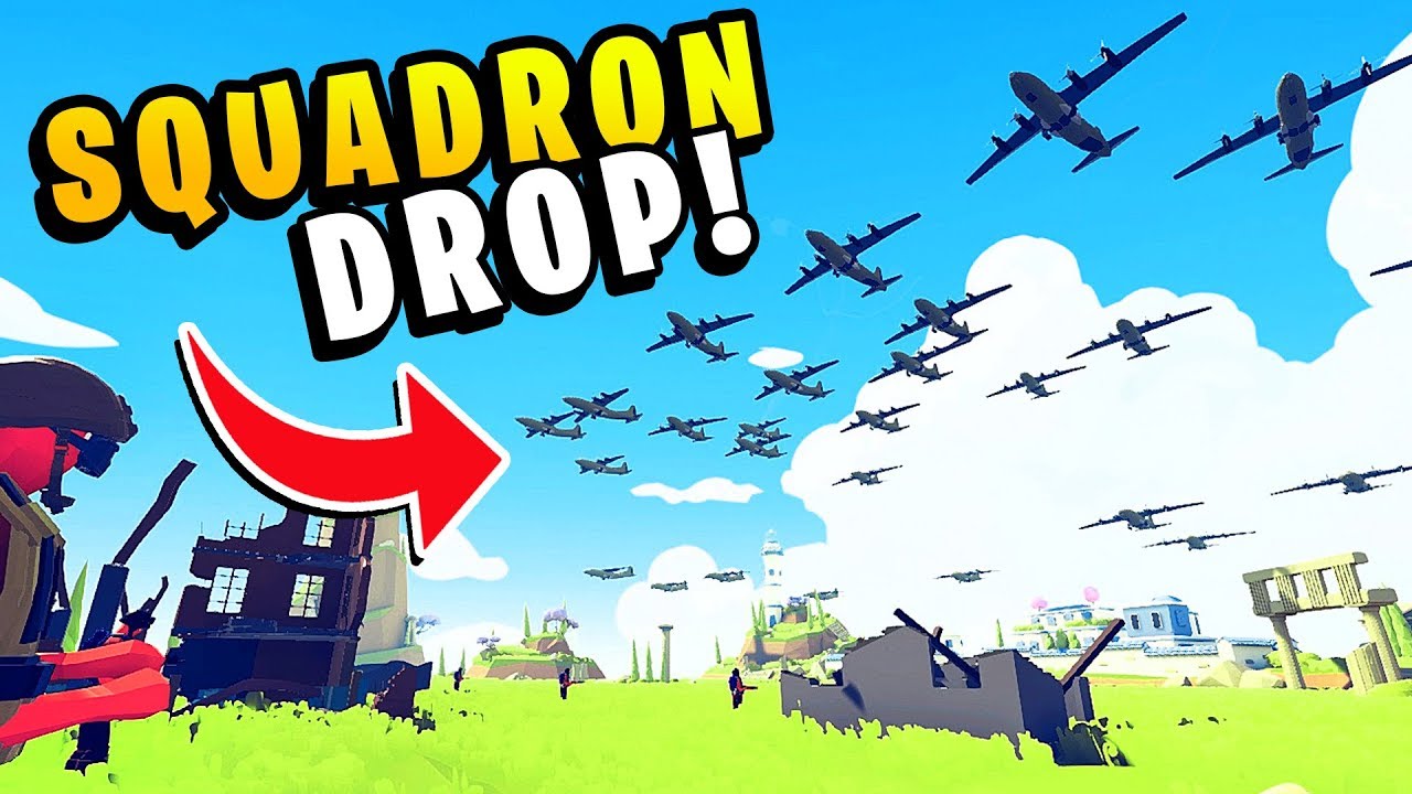 TABS - Modern Faction OSPREY SQUADRON Drops 100 Paratroopers - Totally ...