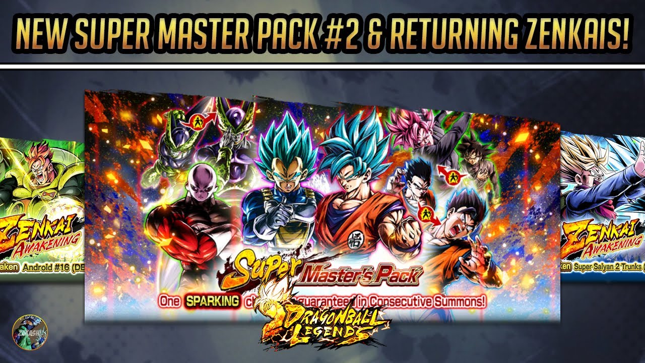 LOOKING AT THE NEW SUPER MASTER PACK #2 AND RETURNING ZENKAIS! | Dragon ...