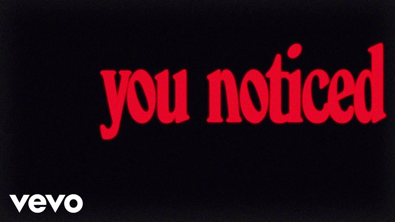 Lola Young - You Noticed (Lyrics) - YouTube