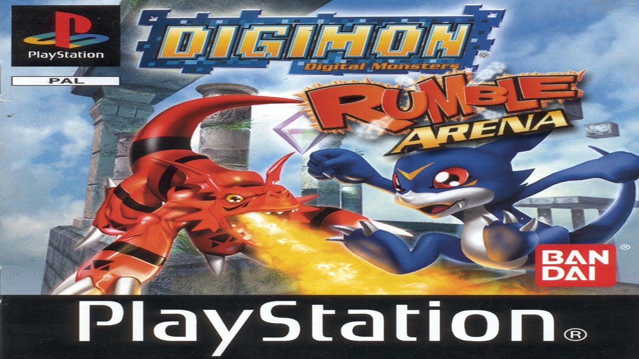 Digimon Rumble Arena (PS1/PSX) + Cheat + Save game 100% "Read ...