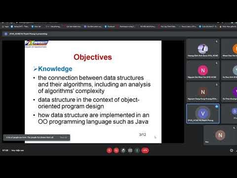 CSD201 Giới thiệu về cấu trúc môn học và 1 chút về linked list - YouTube