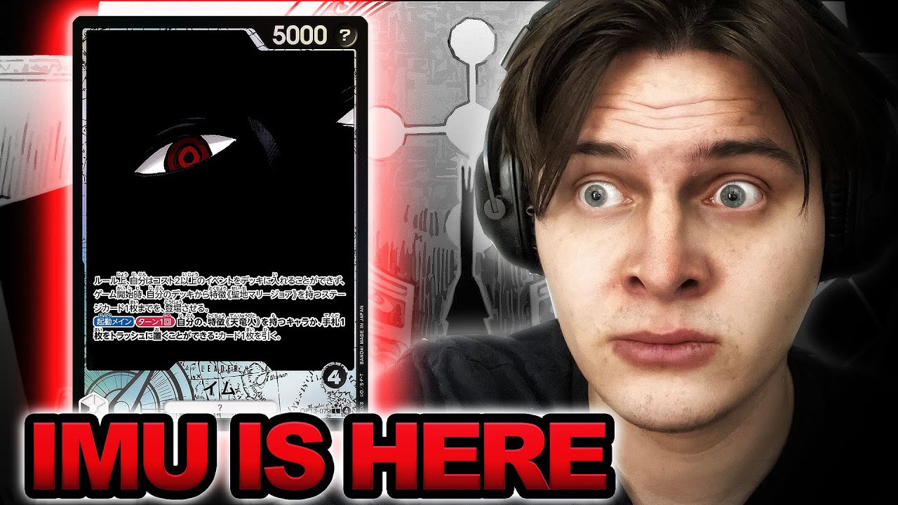 IMU IS FINALLY IN THE ONE PIECE CARD GAME - YouTube