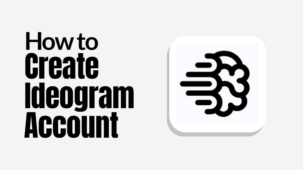 How to create a Ideogram account - YouTube