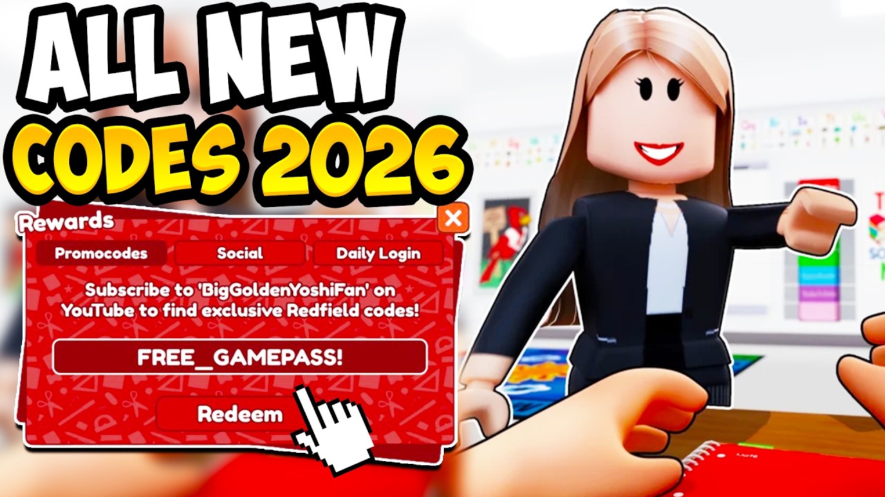 ALL WORKING REDFIELD ELEMENTARY SCHOOL CODES ROBLOX - New Redfield ...