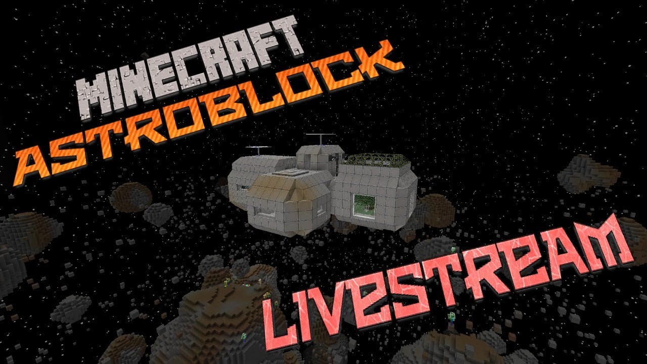 Wir Bauen die Base aus Minecraft Astroblock Stream (DE) - YouTube