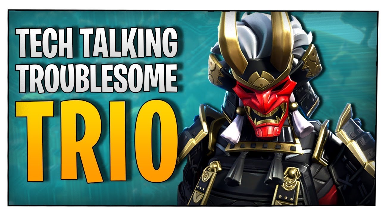 Fortnite - Tech Talking Troublesome Trio! - ft. Ninja & TimTheTatMan ...