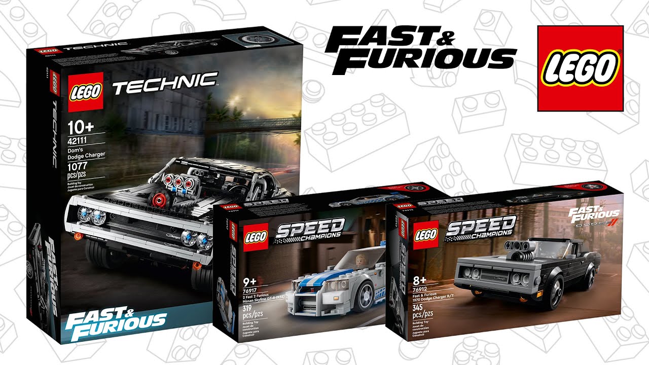 All LEGO® FAST & FURIOUS Sets (3in1)[1741 pcs] Speed Build ...