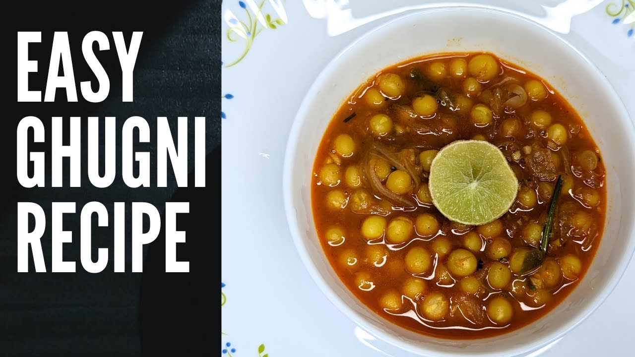 Easy way to Cook Ghugni / Ghugni recipe / matar kaise banaye - YouTube