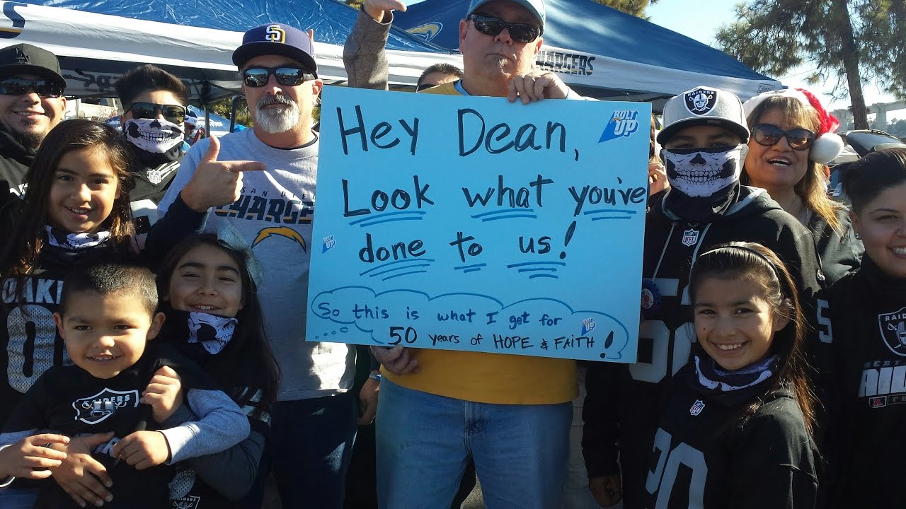 Chargers fans vent on losing and continued LA uncertainty - YouTube