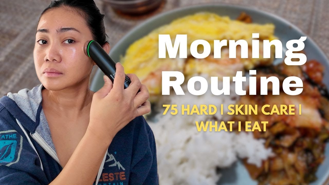 Morning Routine | 75 Hard 2nd Week Progress | Benefits of A Sun Lamp ...