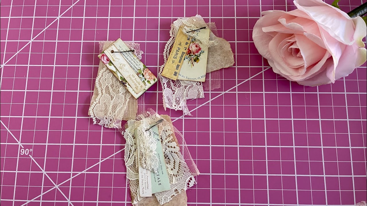 Shabby Lace & paper clips! Craft and Chat with Me! (It’s My birthday ...