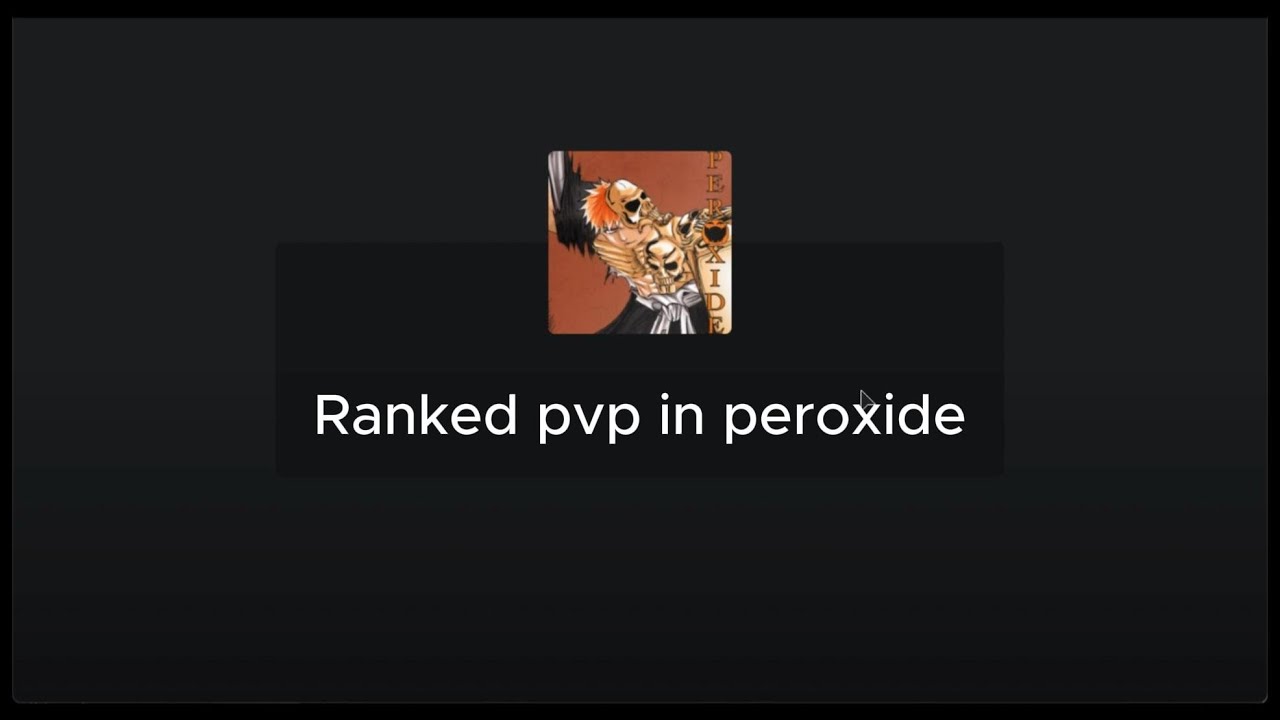 Ranked pvp in Peroxide with Duality | Part 2 - YouTube