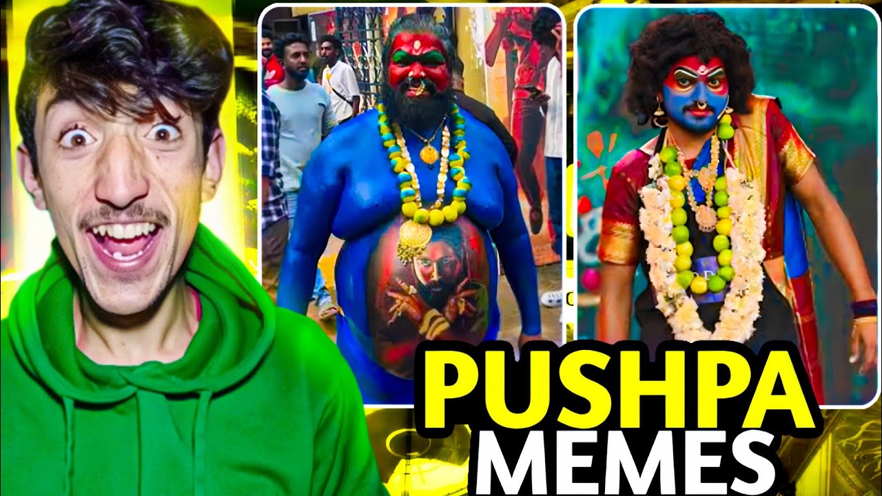 Pushpa Tranding Memes |pushpa funny| #pushpa2 #pushpafunny # ...